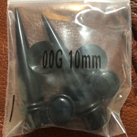Accessories | Black Spikesgauges 0 Gauge 10mm | Poshmark